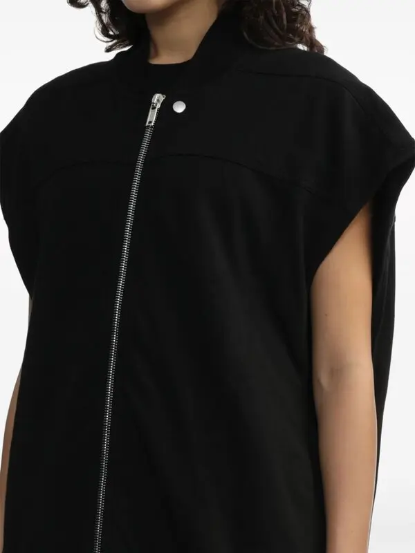Rick Owens Zip-up Cotton Vest