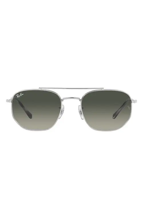 Ray-ban 54mm Gradient Irregular Sunglasses