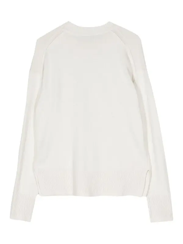 JOSEPH Crew-neck Silk-blend Jumper