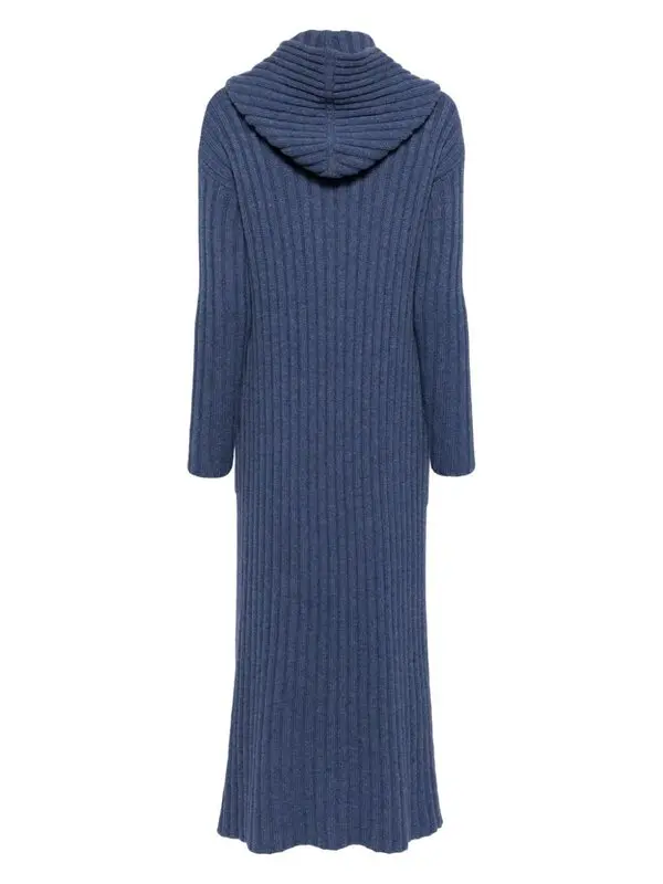 TEDDY CASHMERE Chunky-knit Cashmere Cardigan - Blue