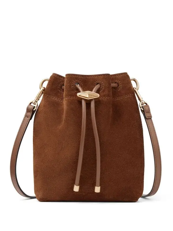 JIMMY CHOO Cinch Mini Shoulder Bag - Brown