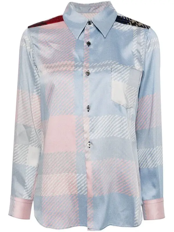 Comme Des Garçons Check-pattern Shirt