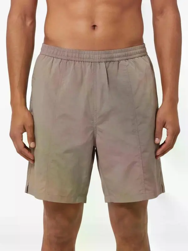 AMI Paris Panelled Swim Shorts - Neutrals