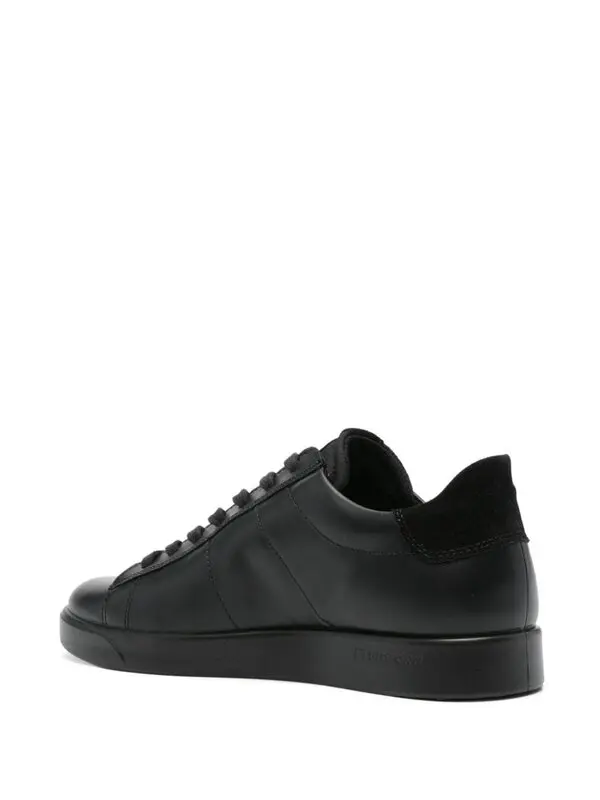 Ecco Lite M Leather Sneakers - Black