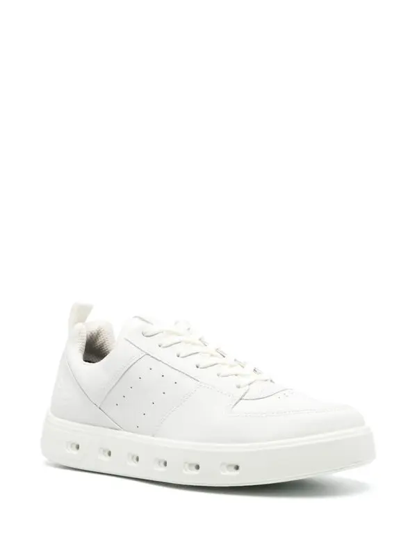 Ecco Street 720 Leather Sneakers - Neutrals