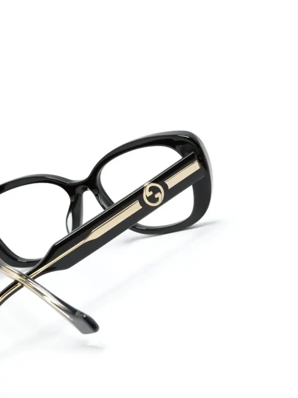 Gucci Rectangle-frame Glasses