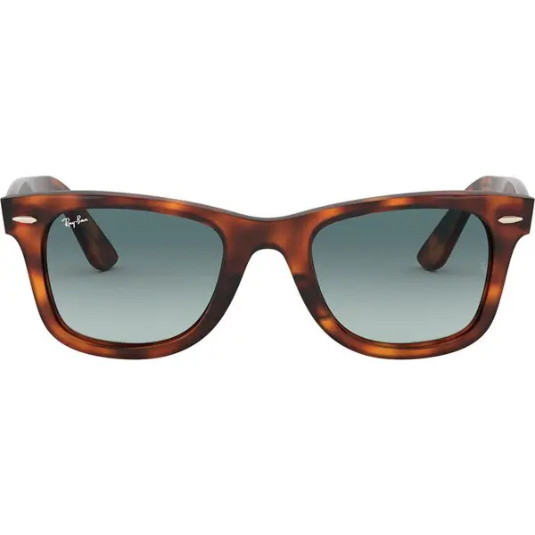 Ray-ban 50mm Wayfarer Ease Gradient Sunglasses - Red Havana
