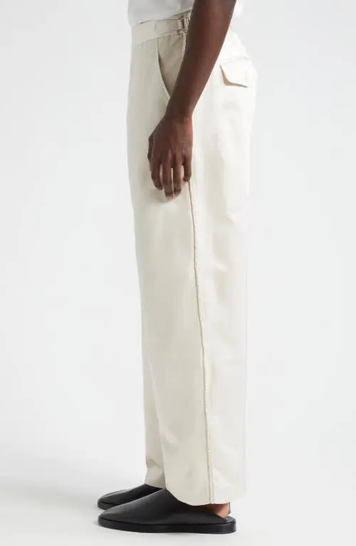 BODE Roping Silk Twill Tuxedo Trousers