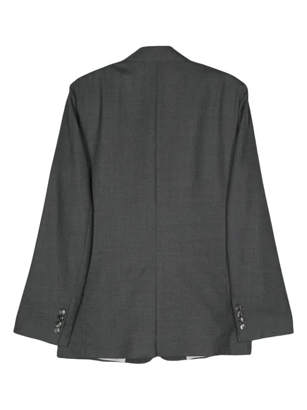 Ami Virgin Wool Blazer - Grey