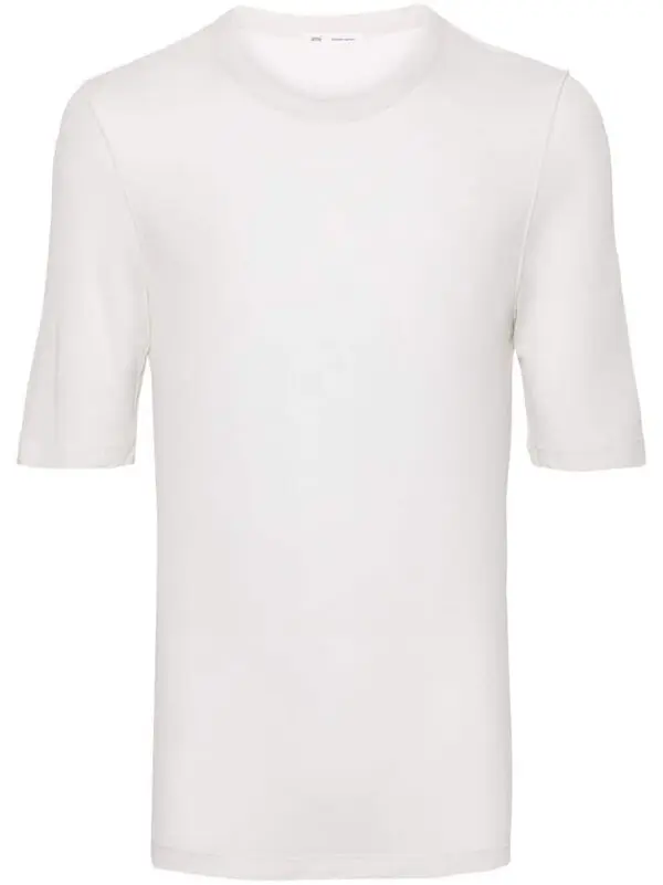 AMI Paris Semi-sheer Lyocell T-shirt