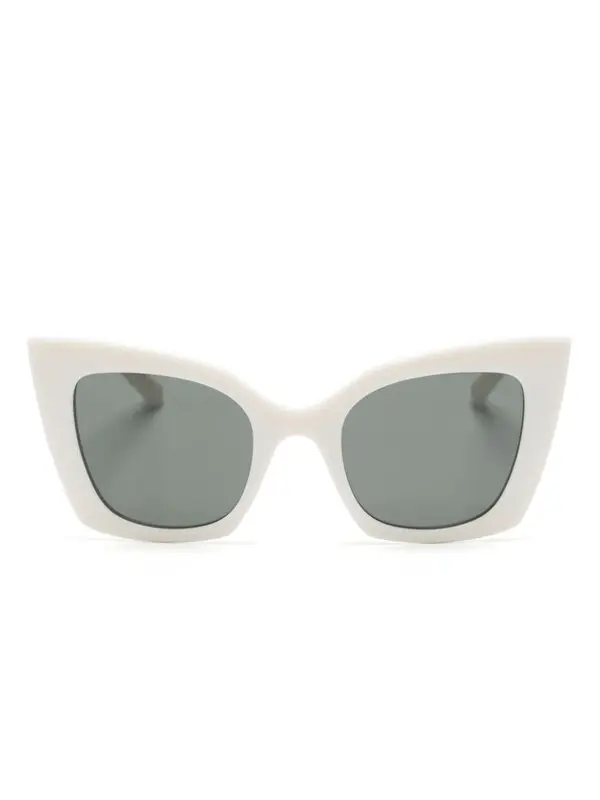 Saint Laurent 552 Cat-eye Sunglasses - White
