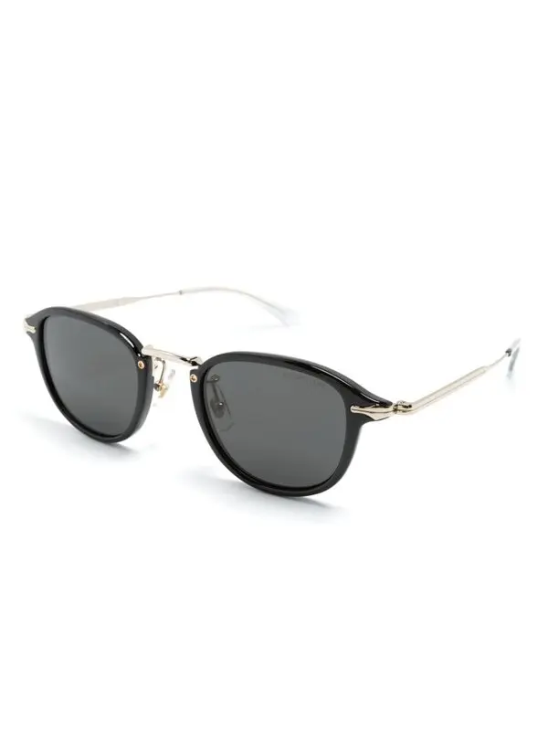 Montblanc 0336 Square-frame Sunglasses