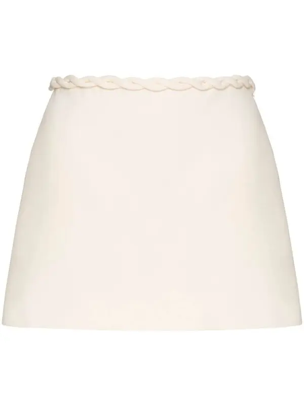 Valentino Garavani Twisted-band Mini Skirt