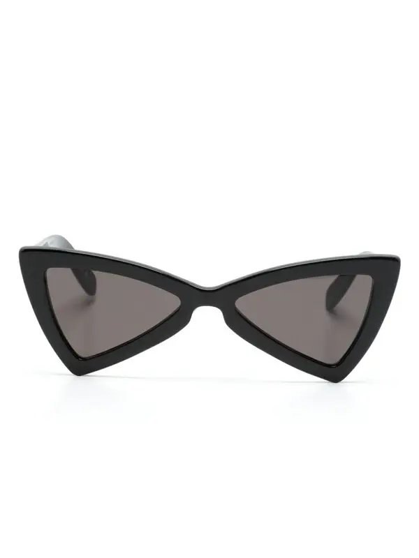 Saint Laurent Geometric Sunglasses - Black
