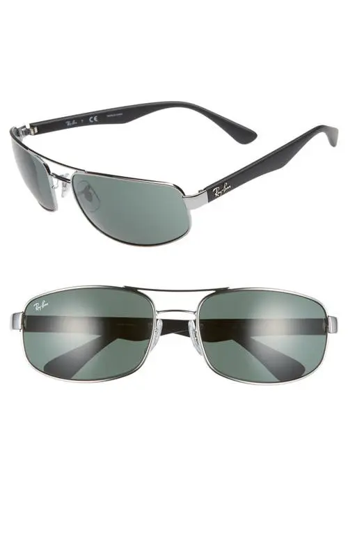 Ray-ban 61mm Square Sunglasses - Grey