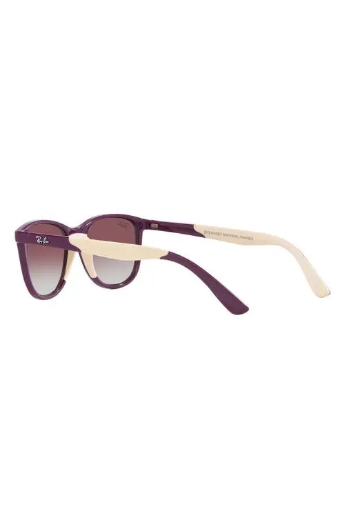 Ray-ban 49mm Square Sunglasses - Violet