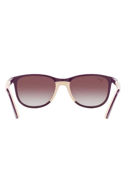 Ray-ban 49mm Square Sunglasses - Violet