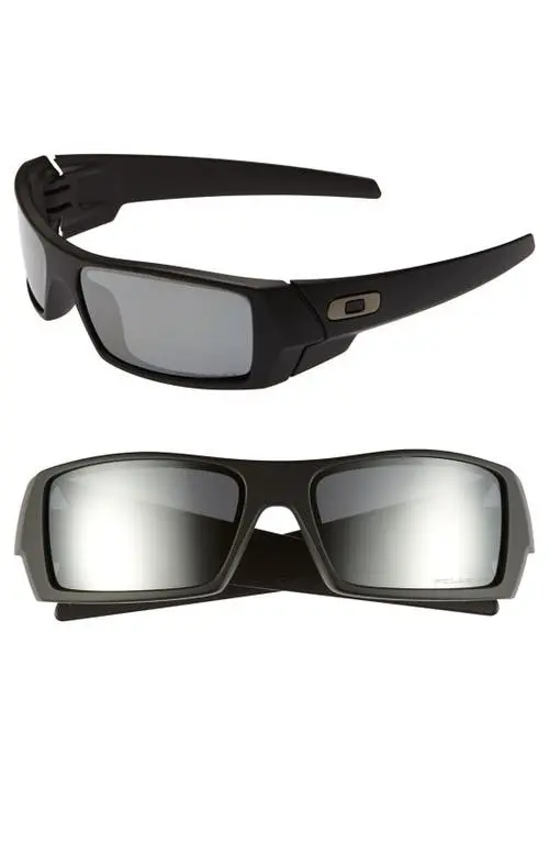 Oakley Gascan 60mm Polarized Sunglasses - Matte Black