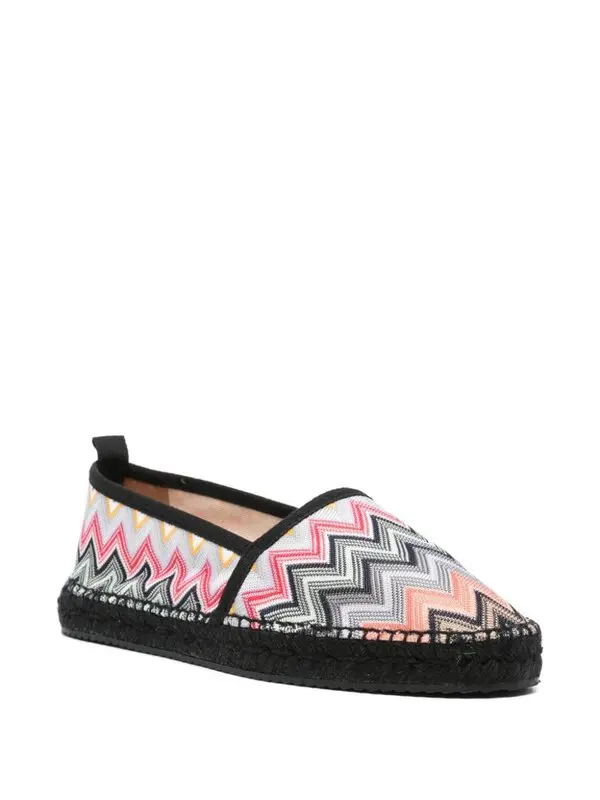 Missoni Chevron Knit Espadrilles