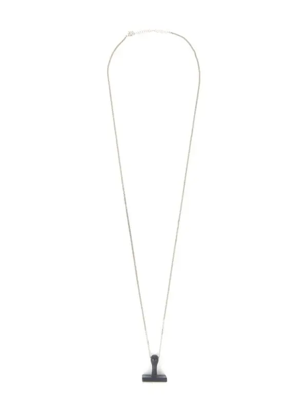 MAISON MARGIELA Stamp Pendant Necklace
