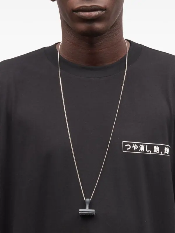 MAISON MARGIELA Stamp Pendant Necklace