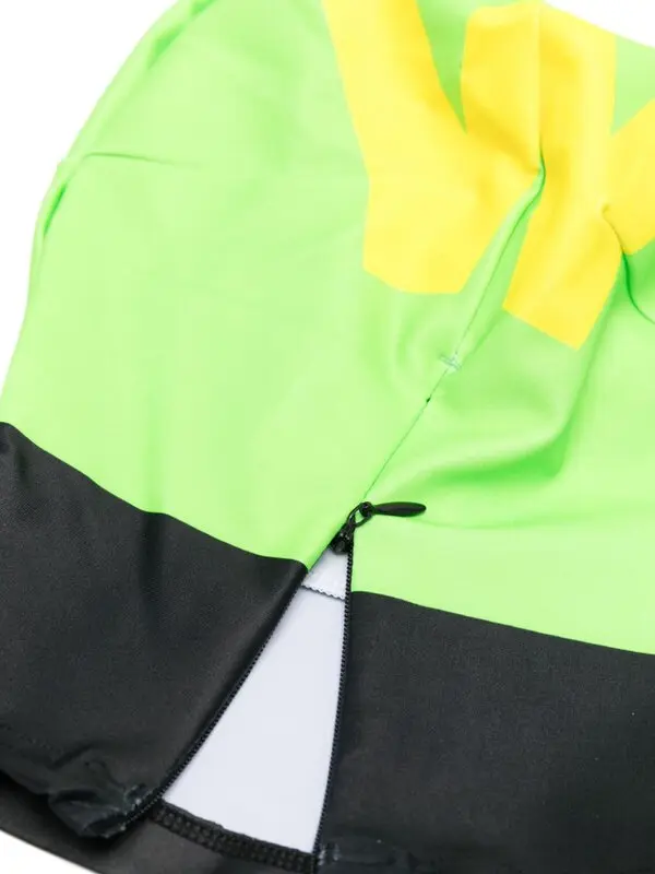 WALTER VAN BEIRENDONCK Dummy Morph Colourblock Balaclava
