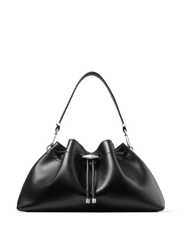 JIMMY CHOO Cinch Leather Shoulder Bag