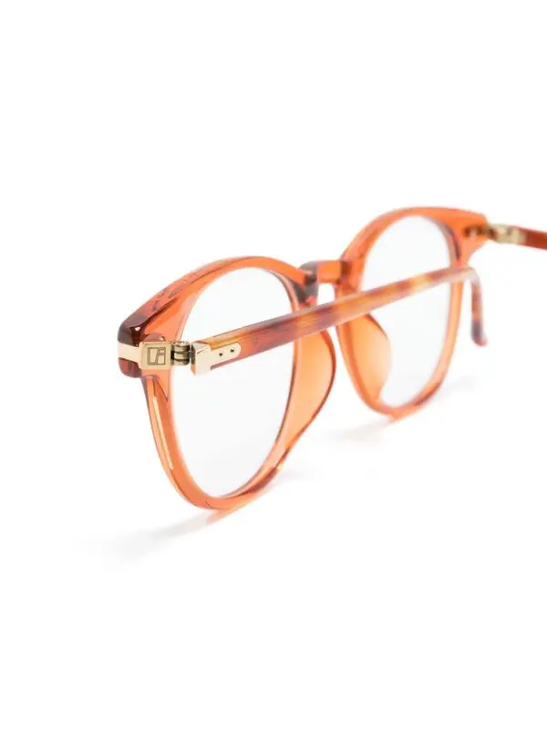 Linda Farrow Bay Round-frame Glasses