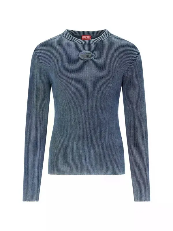 DIESEL® Appliqué-logo Ribbed Top