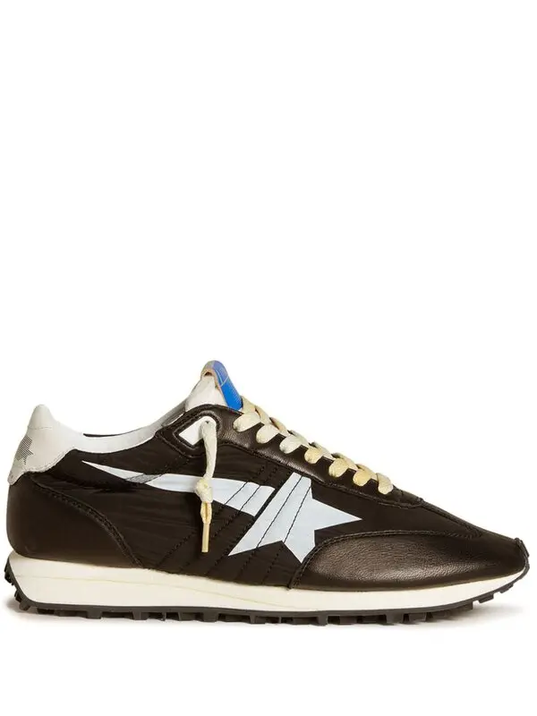GOLDEN GOOSE Star Leather Sneakers - Black