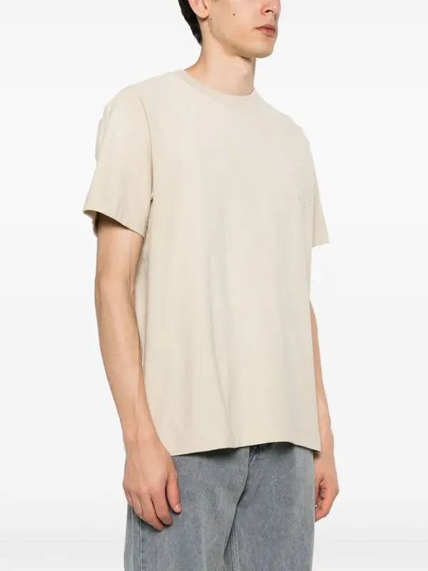 PURPLE BRAND Rubberised-logo Cotton T-shirt