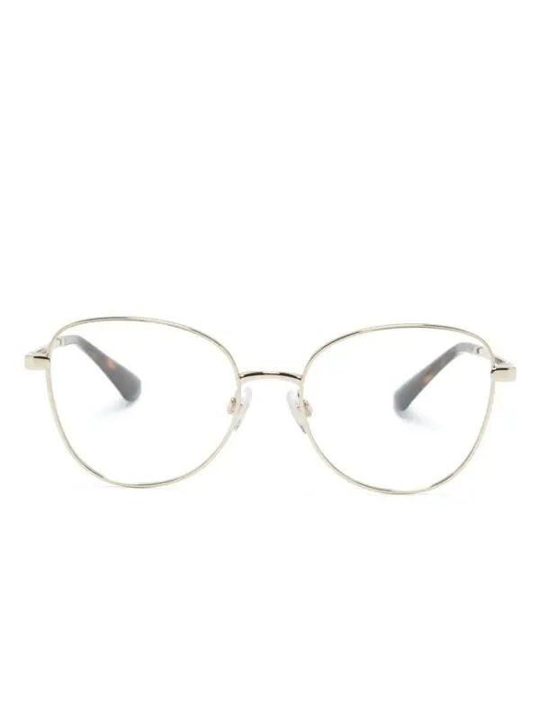 Dolce & Gabbana Logo-engraved Cat-eye Glasses