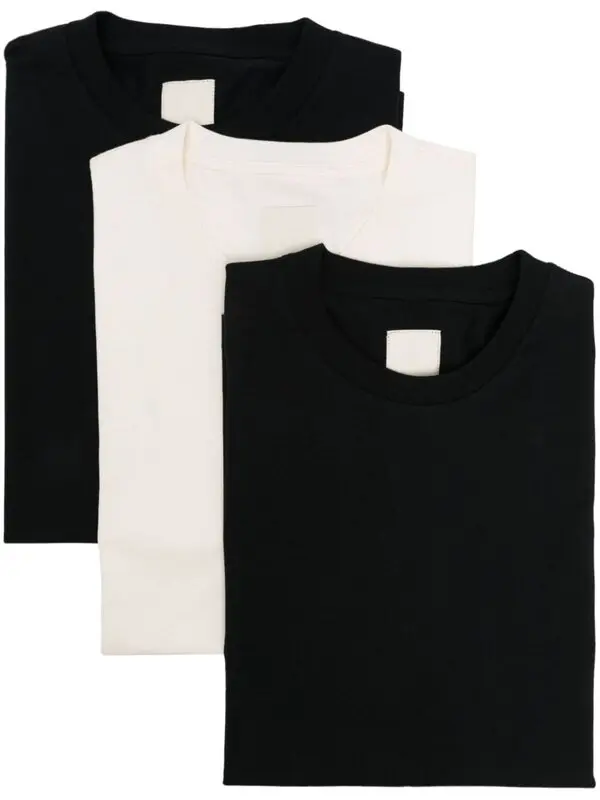 Emporio Armani Logo-patch Cotton T-shirts