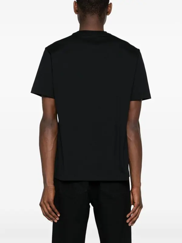 Emporio Armani Logo-patch Cotton T-shirts