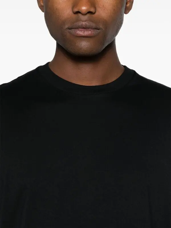 Emporio Armani Logo-patch Cotton T-shirts