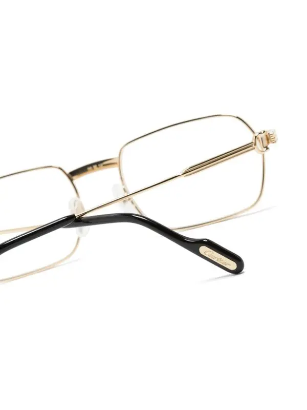 CARTIER Rectangle-frame Glasses