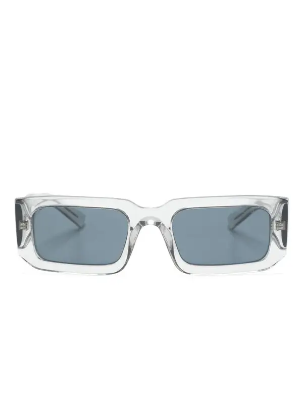 Prada Symbole Rectangle Sunglasses - Grey