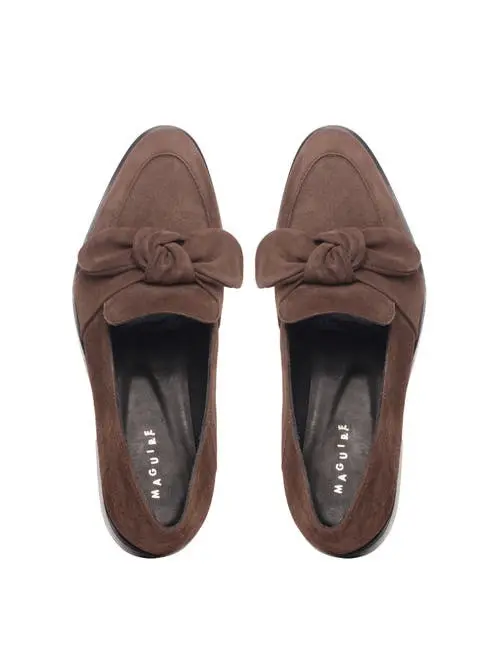 MAGUIRE Valencia Loafer - Brown Suede