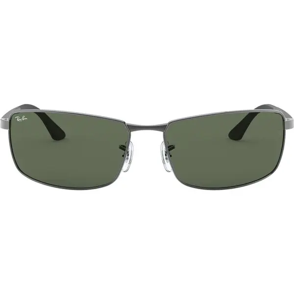 Ray-ban 61mm Rectangle Sunglasses - Green