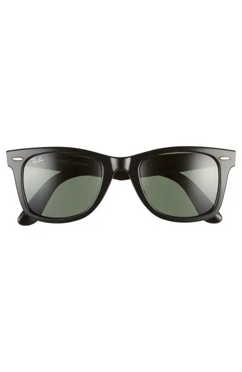 Ray-ban 52mm Square Sunglasses - Black