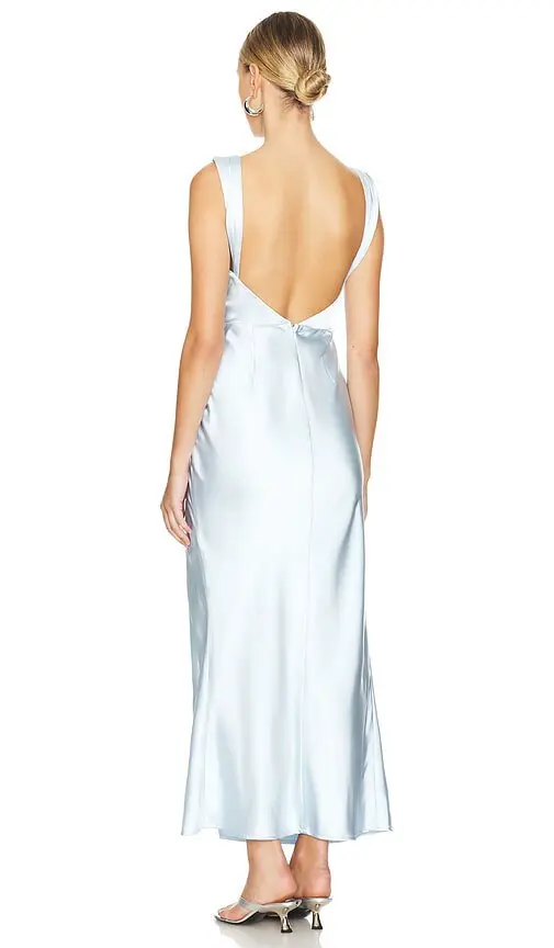 RUNAWAY THE LABEL Havanna Maxi Dress - Blue