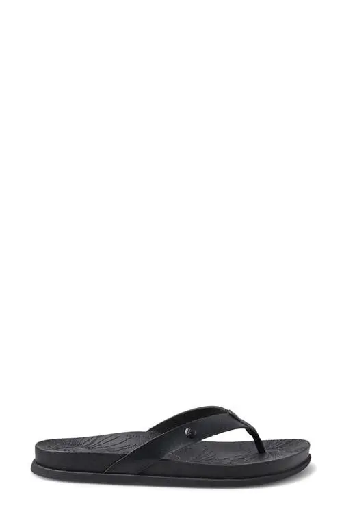 Reef Cushion Porto Cruz Flip Flop - Black Night