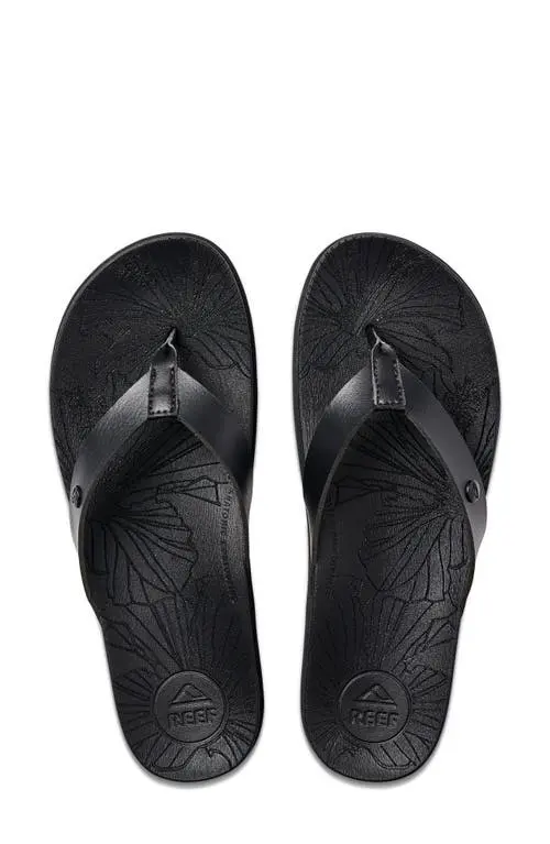 Reef Cushion Porto Cruz Flip Flop - Black Night