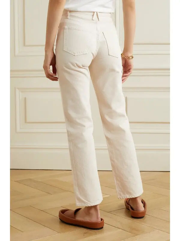SLVRLAKE London High-rise Straight-leg Jeans
