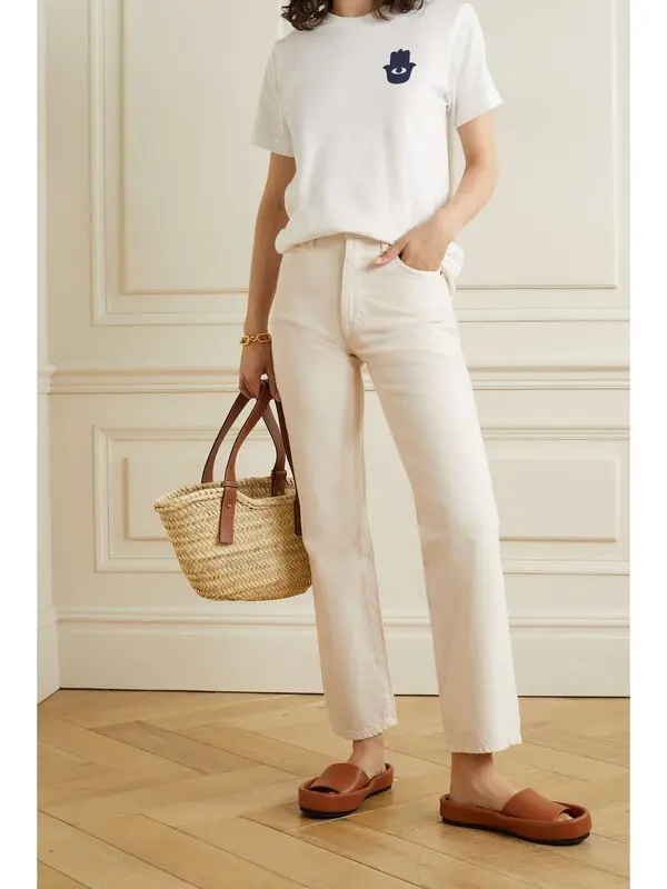 SLVRLAKE London High-rise Straight-leg Jeans