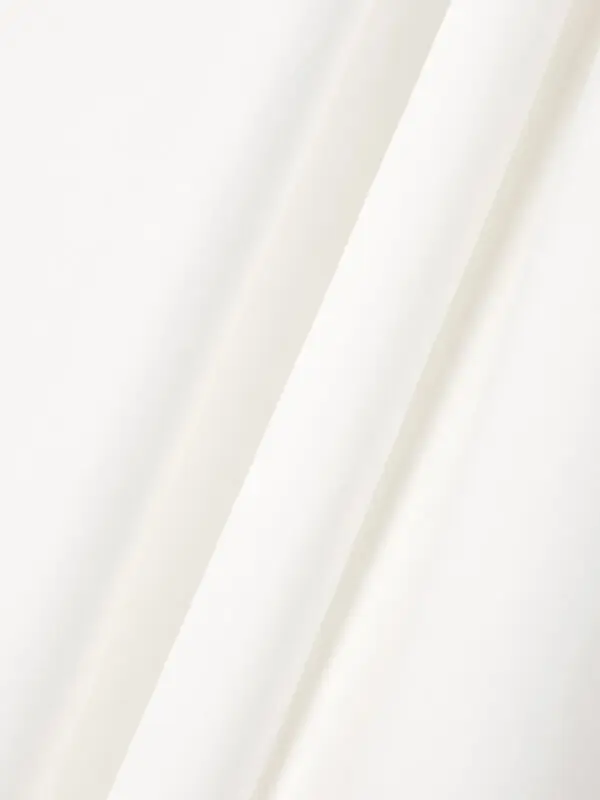 RÓHE Pleated Cotton-poplin Midi Dress