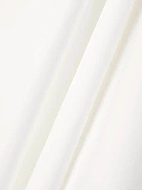 RÓHE Pleated Cotton-poplin Midi Dress