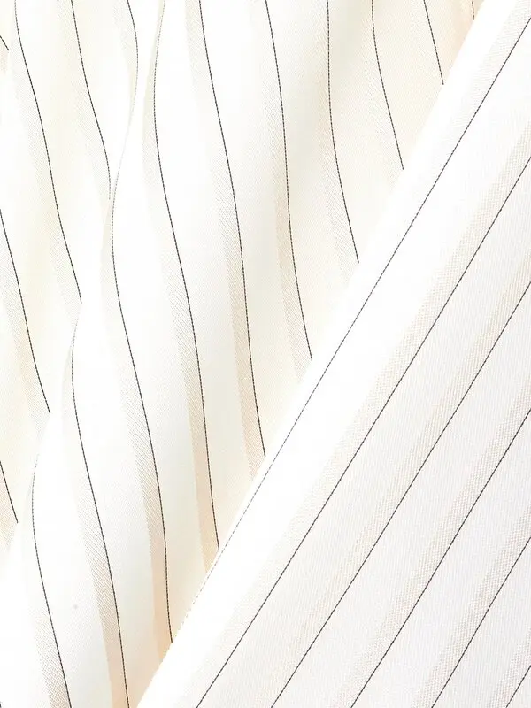 Brunello Cucinelli Striped Satin Shirt