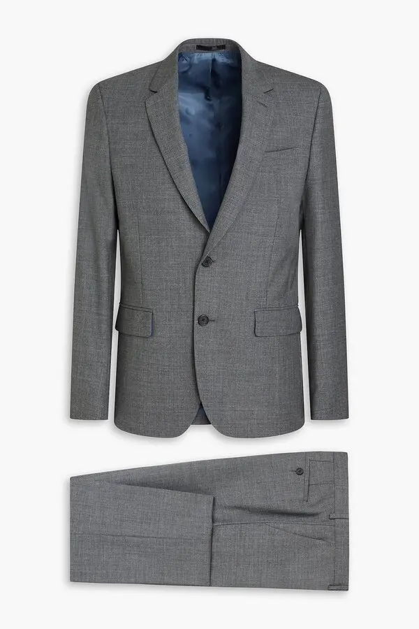 Paul Smith Fit 2 Grain De Poudre Wool Suit