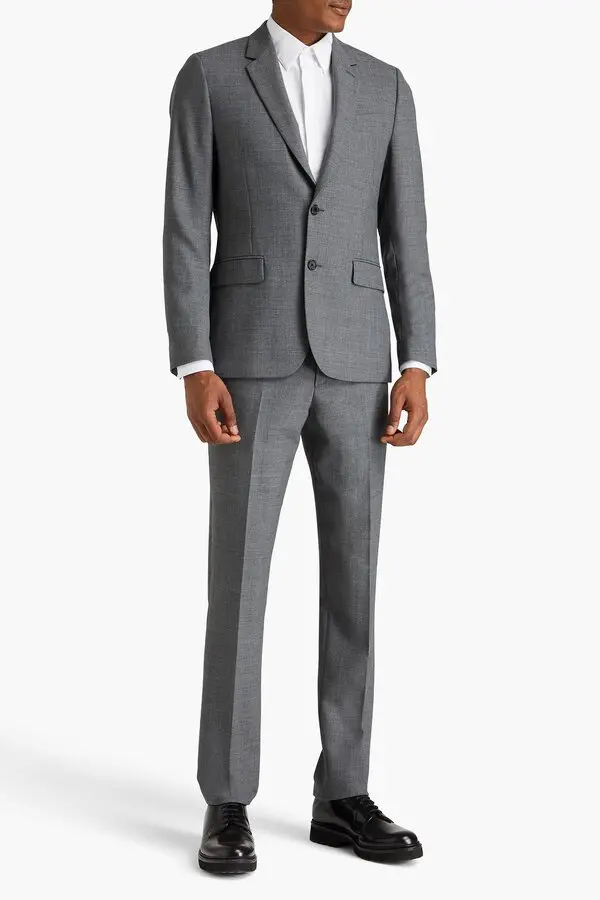 Paul Smith Fit 2 Grain De Poudre Wool Suit